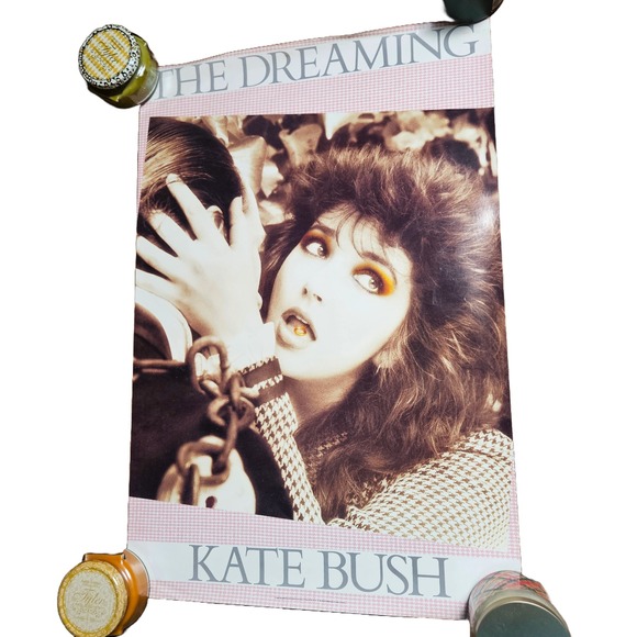 Art | Kate Bush The Dreaming Album Promo Poster Display 2x30 Vintage ...